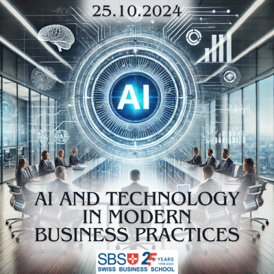 Upcoming SBS Swiss Business School Research Conference: Exploring AI and Technology in Modern ...